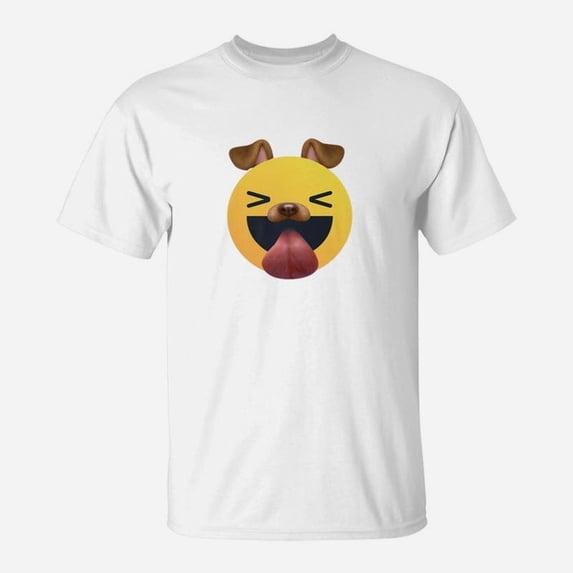 Dog Face Emoticons TShirt - Walmart.com