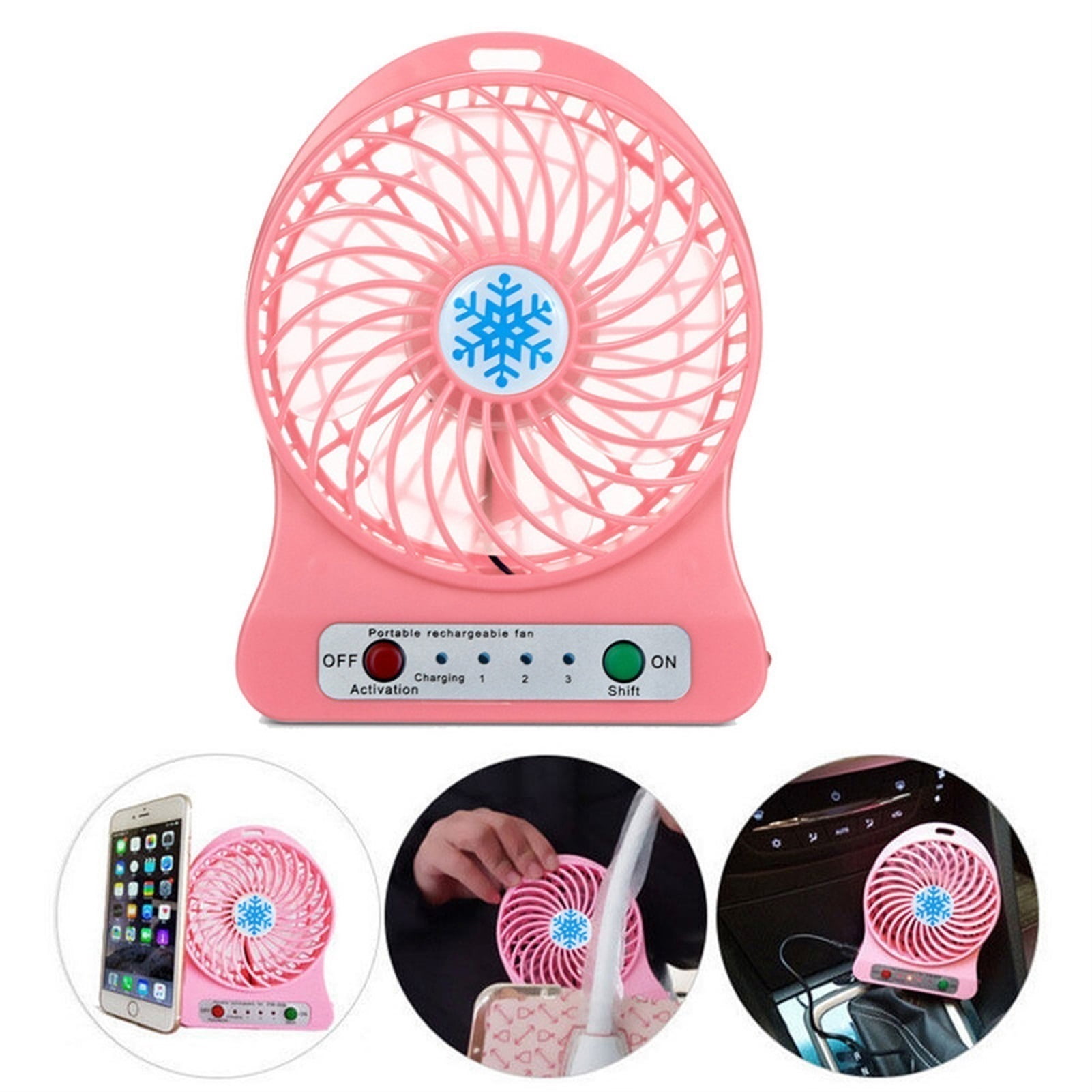 Dog Fan for Crate USB Portable Cooling Fan for Dogs & Cats, 3 ...