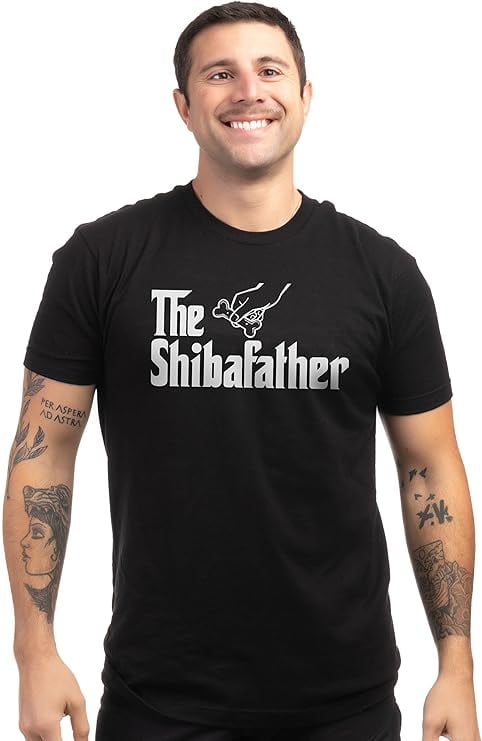 Dog Father Dad Owner Funny Cute Pup Doggo Pet Fun Humor Daddy T-Shirt ...