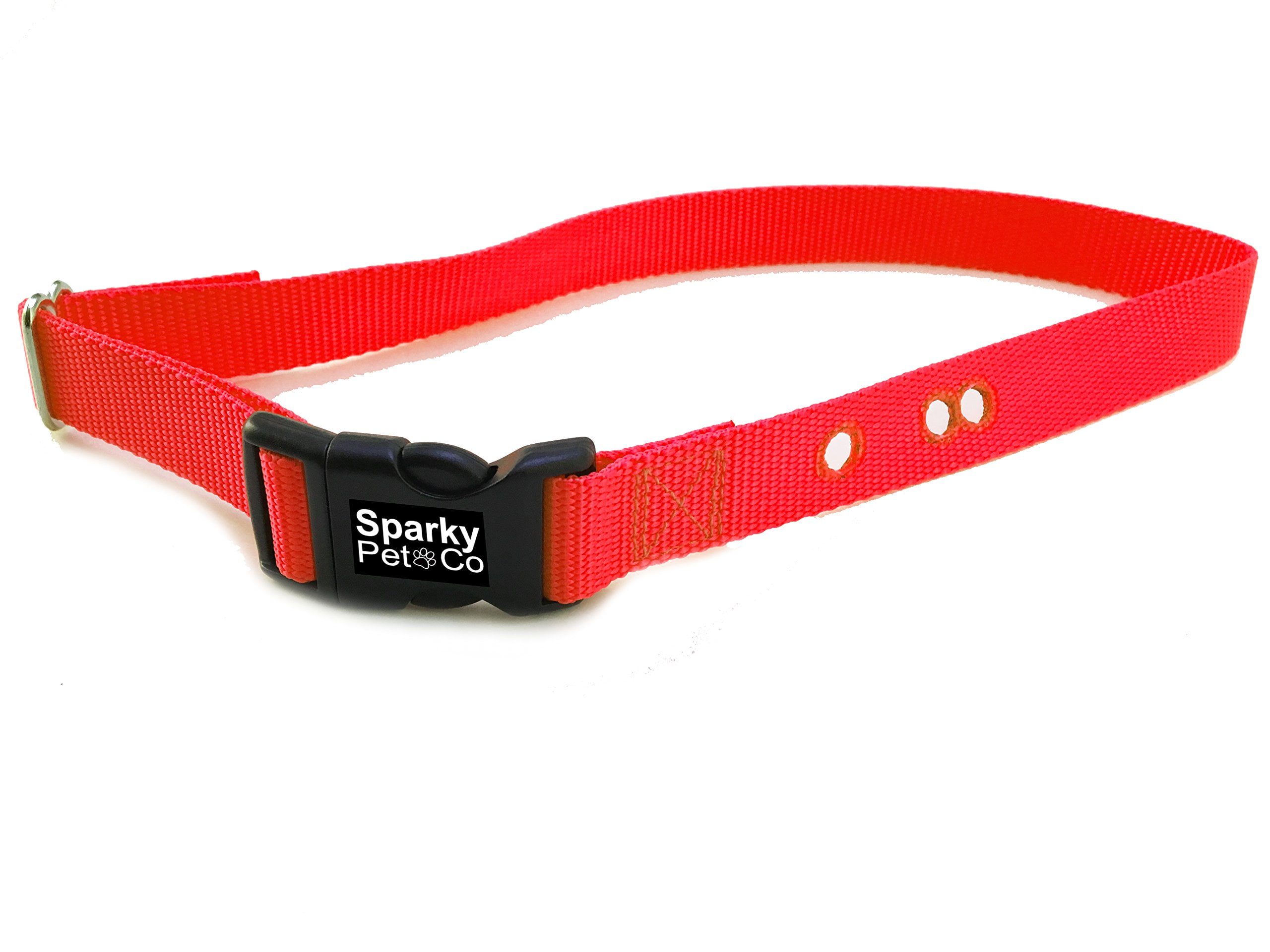 Sparky Pet Co - ECollar Replacement Strap - Easy Release Buckle Dog ...