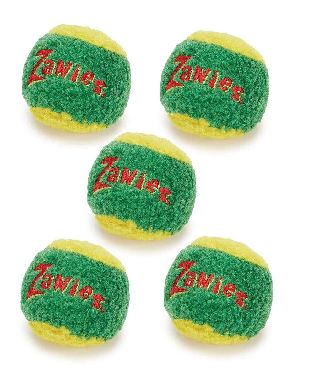 Dog Fetch and Play Balls 3 Inch Rubber Soft Shaggy Color Squeaker Bulk ...