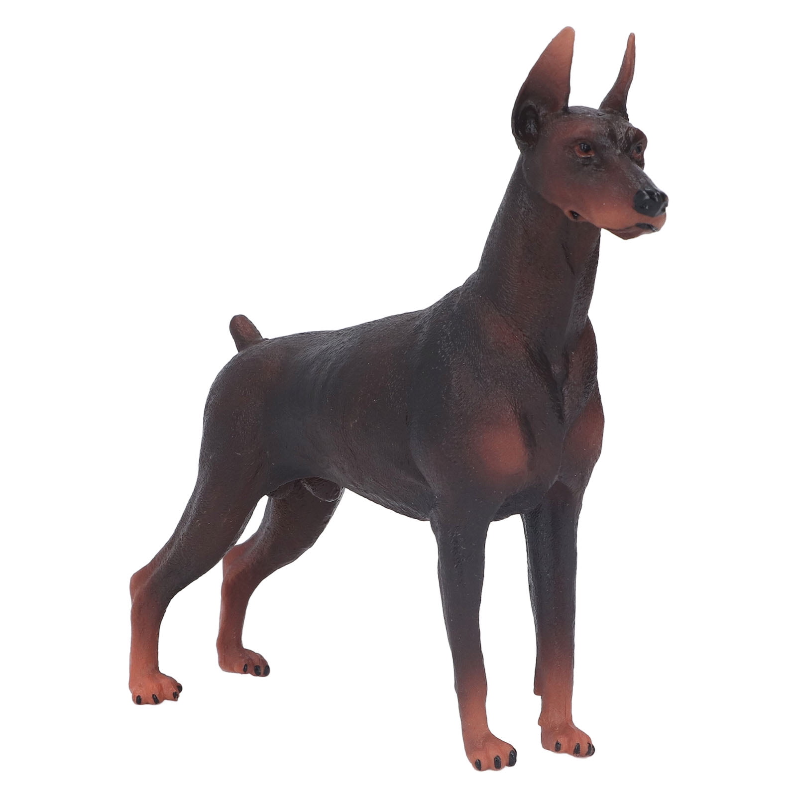 Dog Figurine Realistic Simulation Miniature Plastic Animal Dog Statue ...