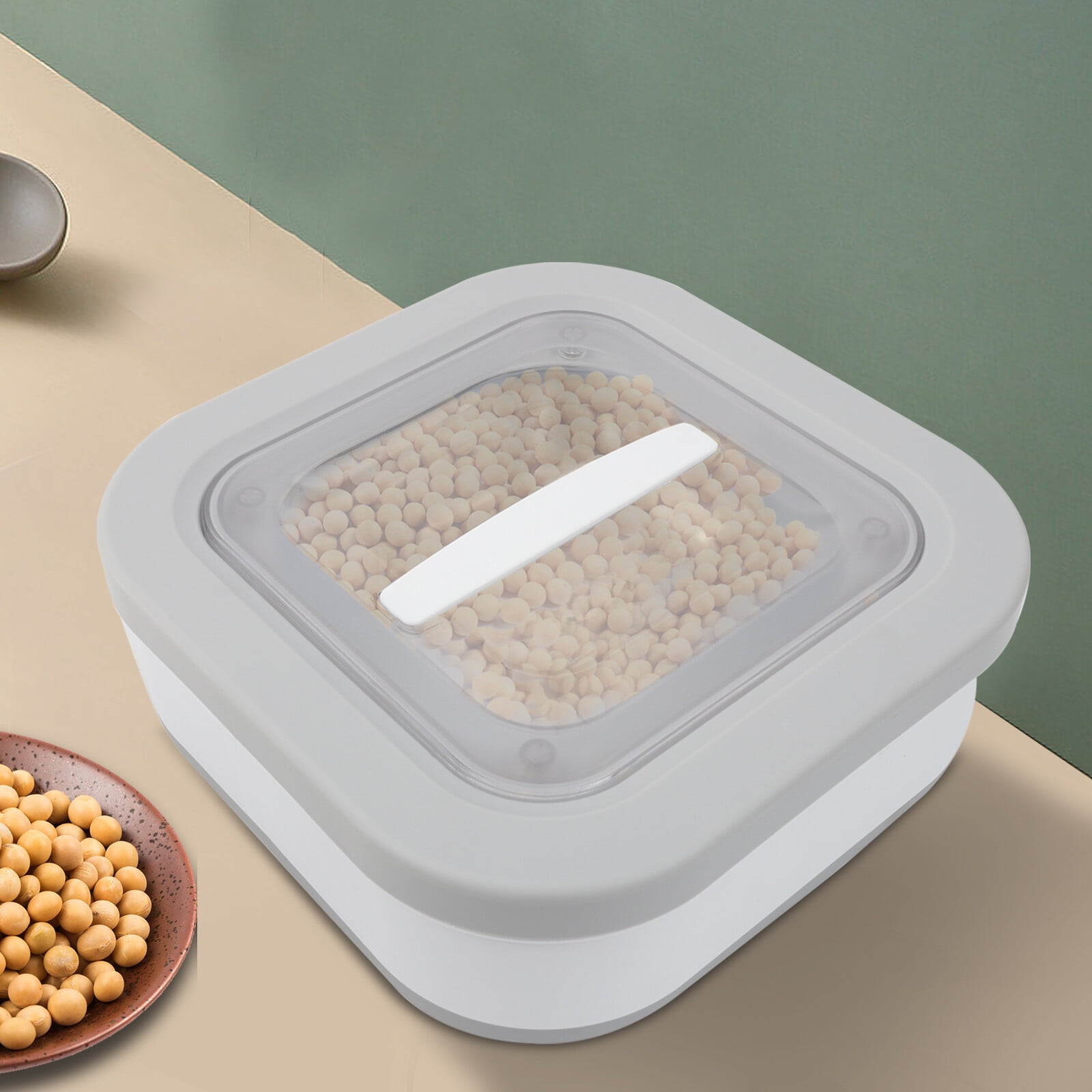 Dog Food/Cat Food Airtight Storage Containers Set Kitchen Food Canisters Food Storage Container ...