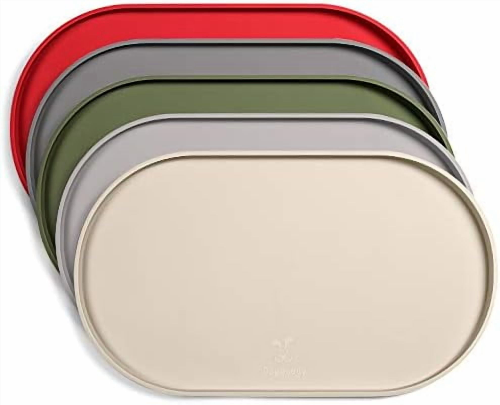 Dog Food Mat - Waterproof Dog Bowl Mat, Silicone Pet Mat for Food and ...