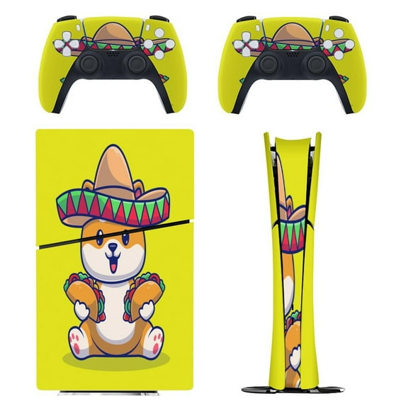 Dog Food PS5/PS5 Slim Digital Disc Skin Sticker For Console And ...