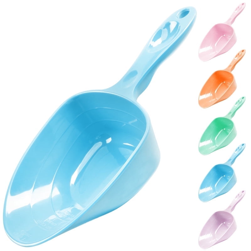 Think Pet Melamine Dog and Cat Food Scoop, Blue - Walmart.com