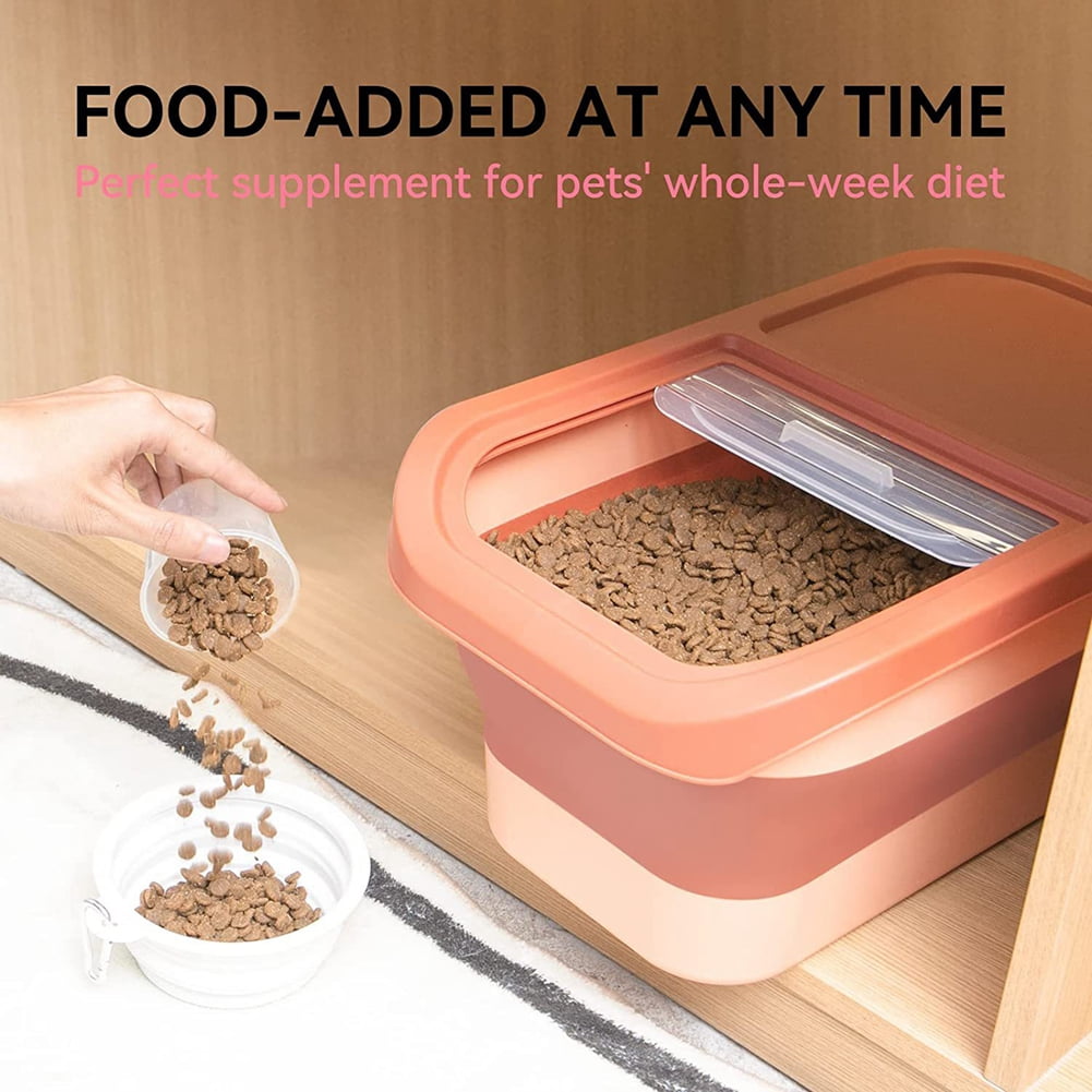 Dog Food Storage Container Moisture-proof Split Design Easy to ...