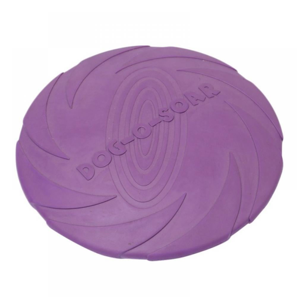 Dog Frisbee Indestructible Disc - for Large Dogs - Soft Rubber Frisbees ...