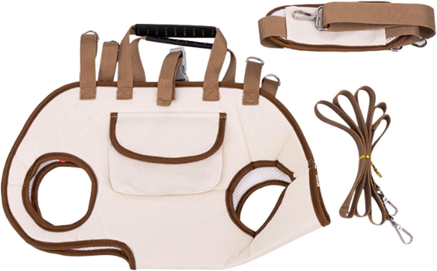 Dog Full Body Lift Harness for Small Dogs,Outdoor Pet Bag Hands Free ...