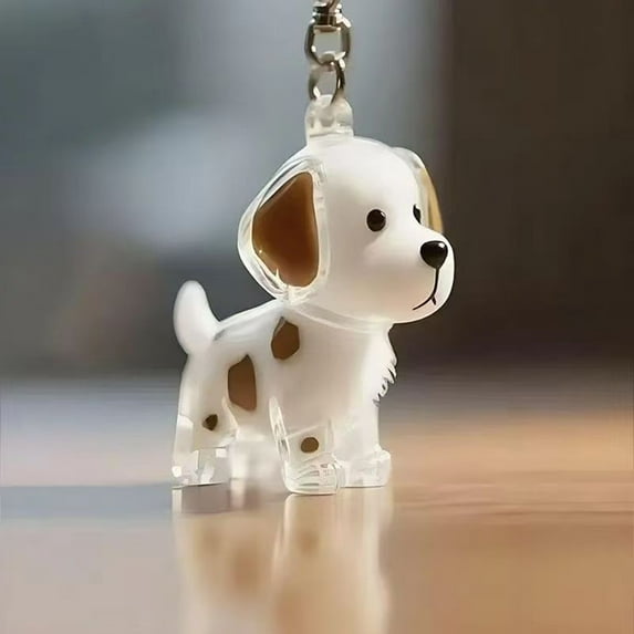 Dog Fur Memory Keychain Personalized Pet Keepsake Keychain Transparent ...