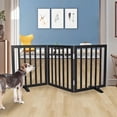 Dog Gate Indoor Freestanding Dog Fence for Doorways Hallways or Stairs ...