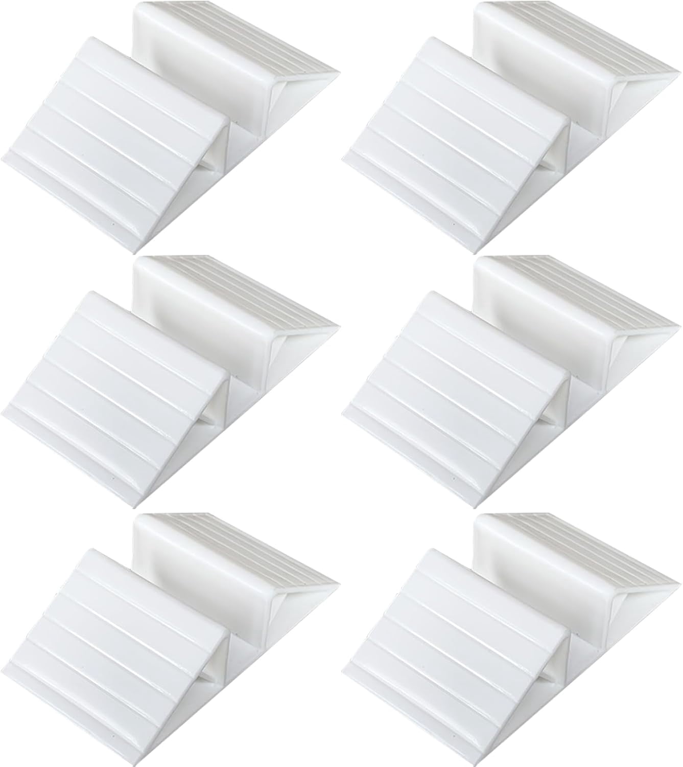 Dog Gate Support Feet, 6 Pack Plastic Triangle Stabilizer for ...