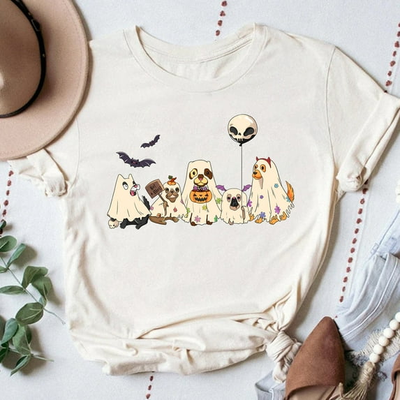 Dog Ghost Halloween Shirt, Dog Halloween, Boo Boo Crew Shirt, Funny Dog ...