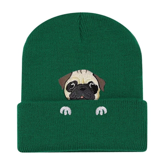 Dog Gifts Beanie Hat for Women Men Winter Knitted Cute Hats Skull Cap ...