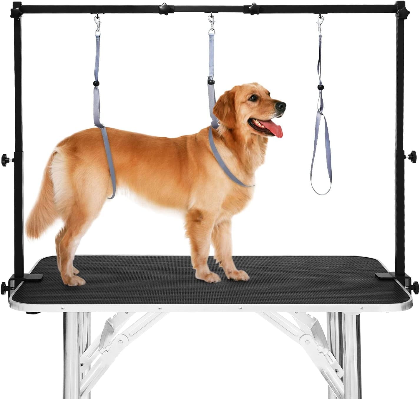 Furggis Dog Grooming Arm H-Shape, Dog Grooming Stand With 20"-36 ...