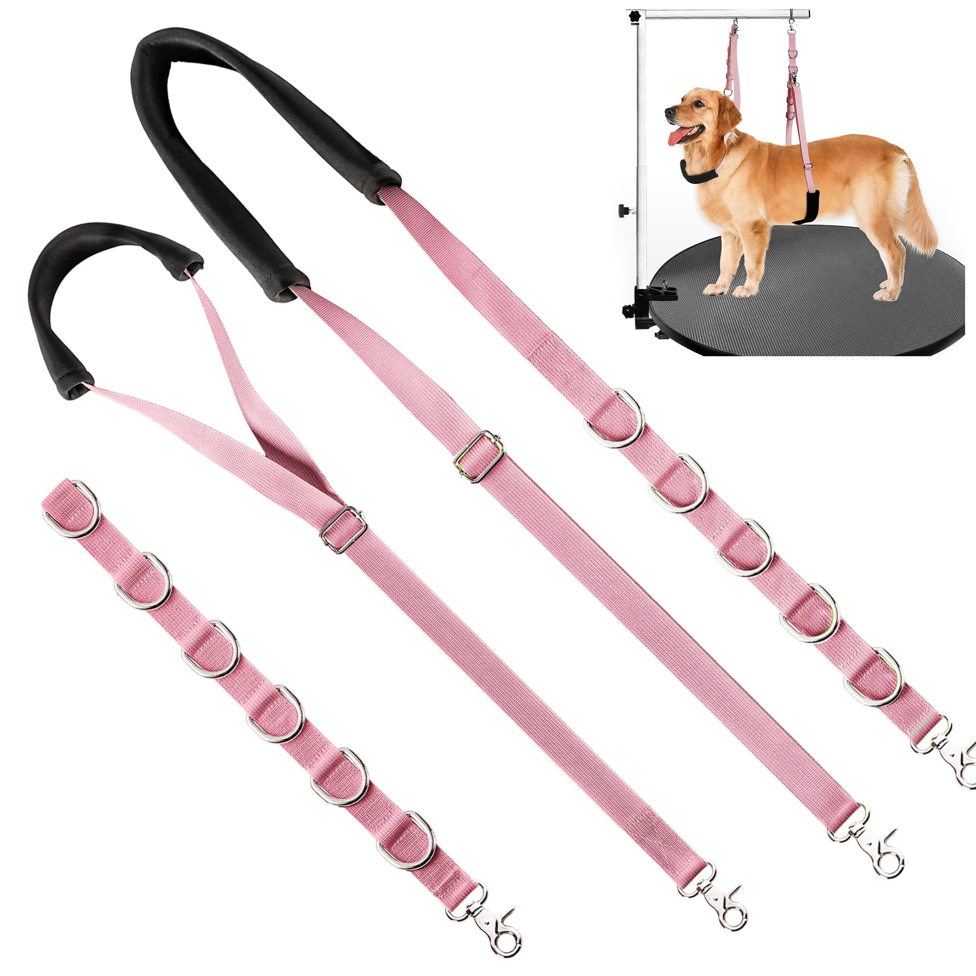 Dog Grooming Belly Strap DHF10 - Dog Grooming Loops Table Arm Extender ...