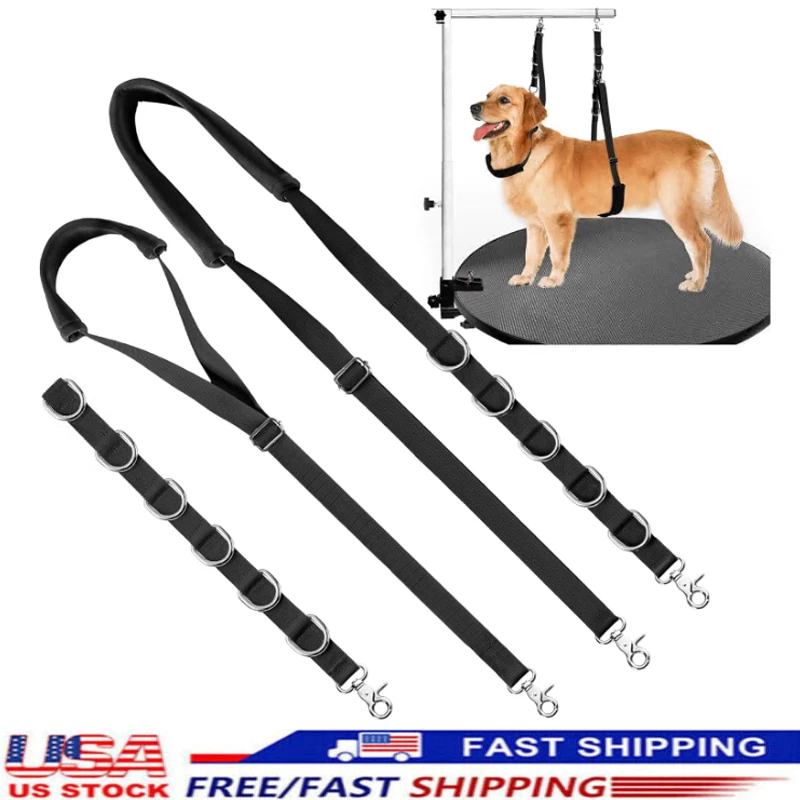 Dog Grooming Belly Strap - Dog Grooming Loops For Table Arm Extender ...