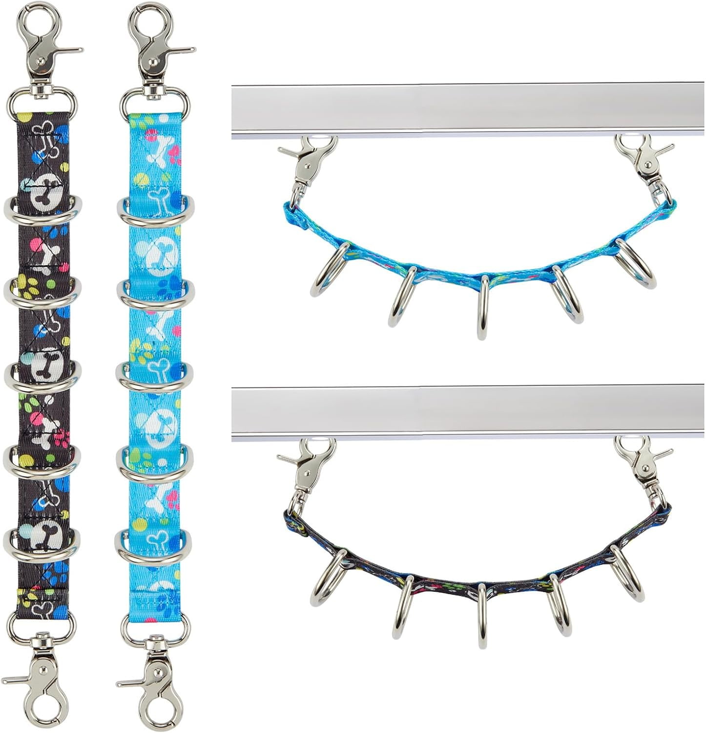 Dog Grooming Loop 2 Pack Dogs Grooming Table Arm Extension Straps Cute ...