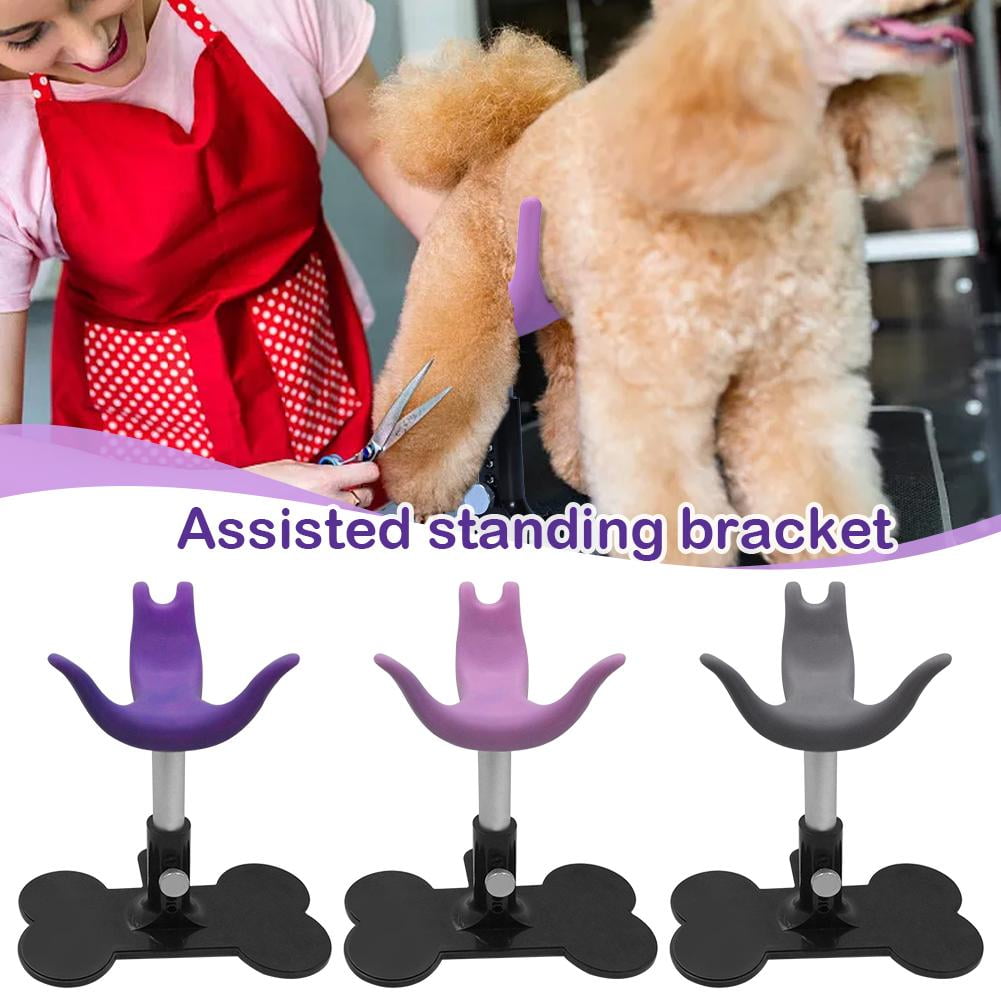 Dog Grooming Stool Auxiliary Standing Support ABS Silicone Soft Safe ...