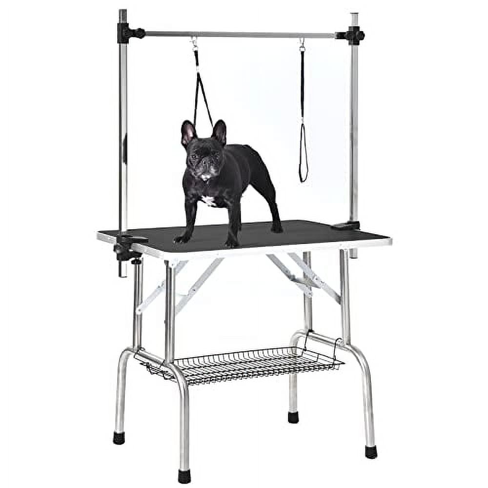 Dog Grooming Table 36" Portable Dog Trimming Table Collapsible Pet ...