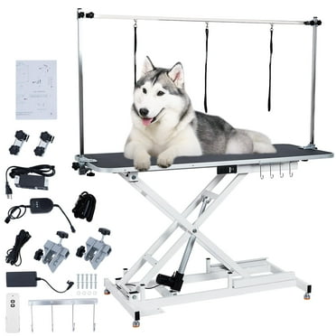 Dextrus 39" Electric Lift Dog Grooming Table Desktop for Small to ...