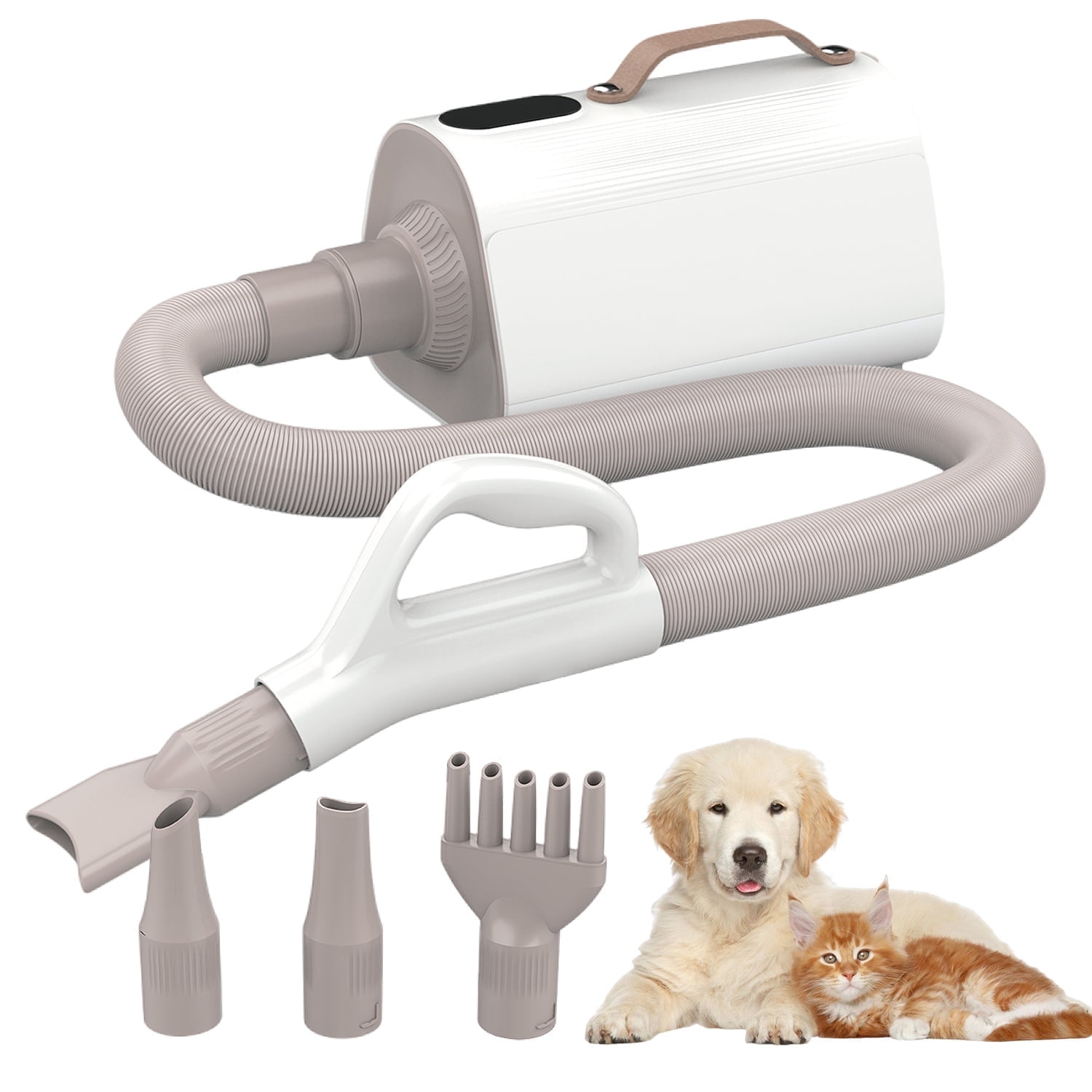Dog Hair Dryer Blower for Grooming - Professional High Velocity 4.5HP ...