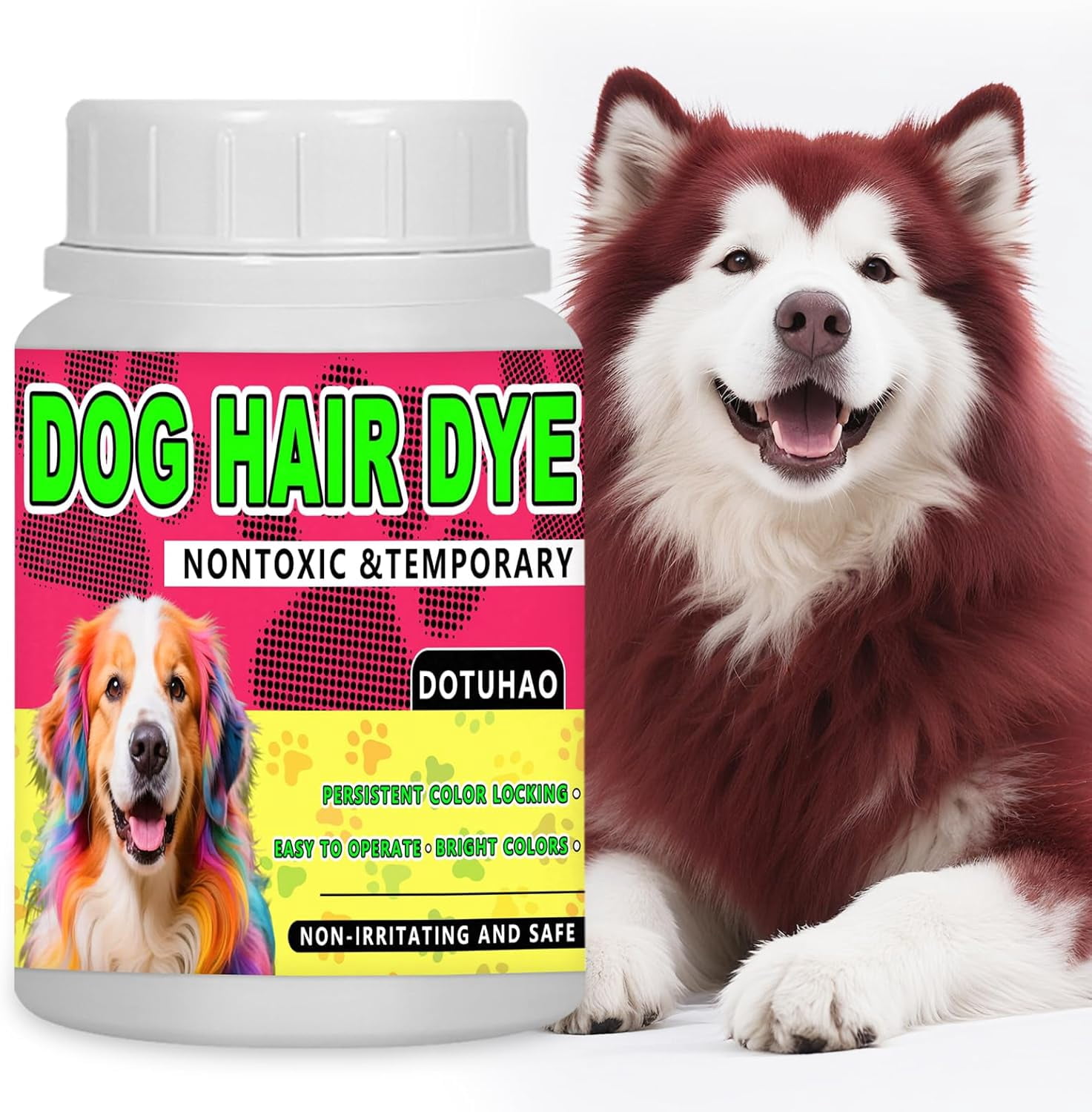 Dog Hair Dye, Permanent Pet Safe Dye, Pet Safe Hair Dye、DIY Dog ...