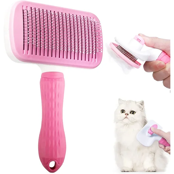Dog Hair Remover Brush Cat Dog Hair Grooming And Care Comb For Long ...