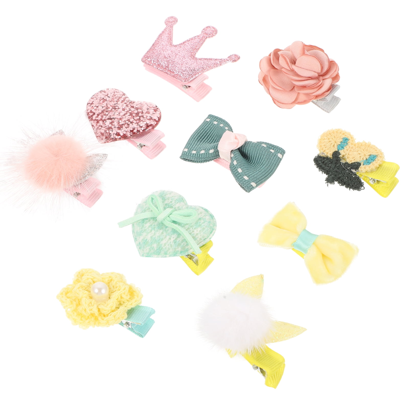 Dog Hairpin Decorations Tiara Barrettes Bowknot Clip Bobby Accessories ...