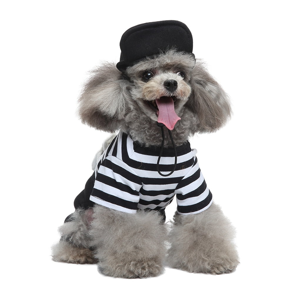 Dog Halloween Costume with Hat, Thief - Walmart.com