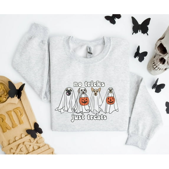 Dog Halloween T-Shirt, Ghost Dog Shirt, Dog Lover T-Shirt, Funny Ghost ...