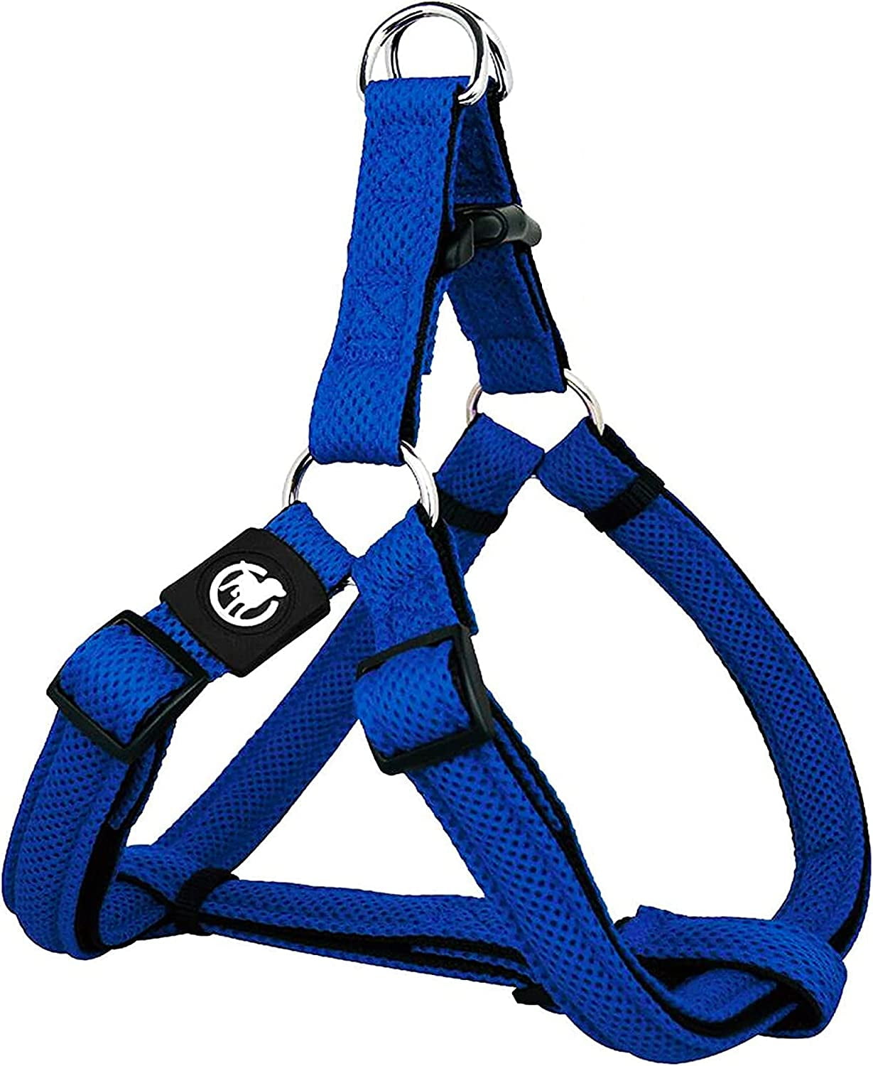 DDOXX Air Mesh Dog Harness, Adjustable, Padded, Step-In, Multiple ...