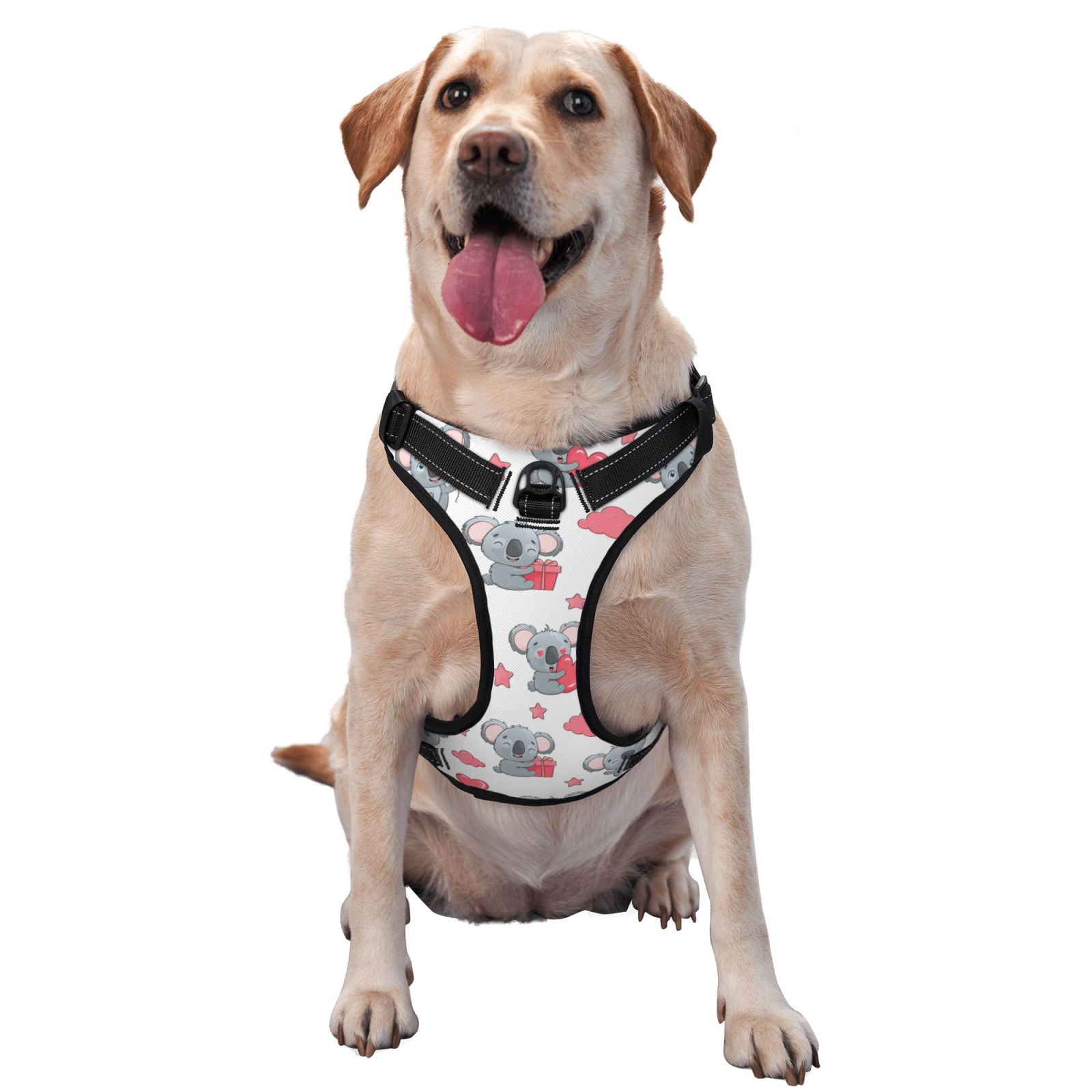 Dog Harness, Gifts Koala No-Pull Pet Dog Harness with Leash Set for Large Medium Small Size Dog ...