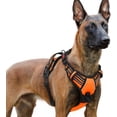 Dog Harness for Large, No Pull Pet Harness with 3 Buckles, Adjustable ...