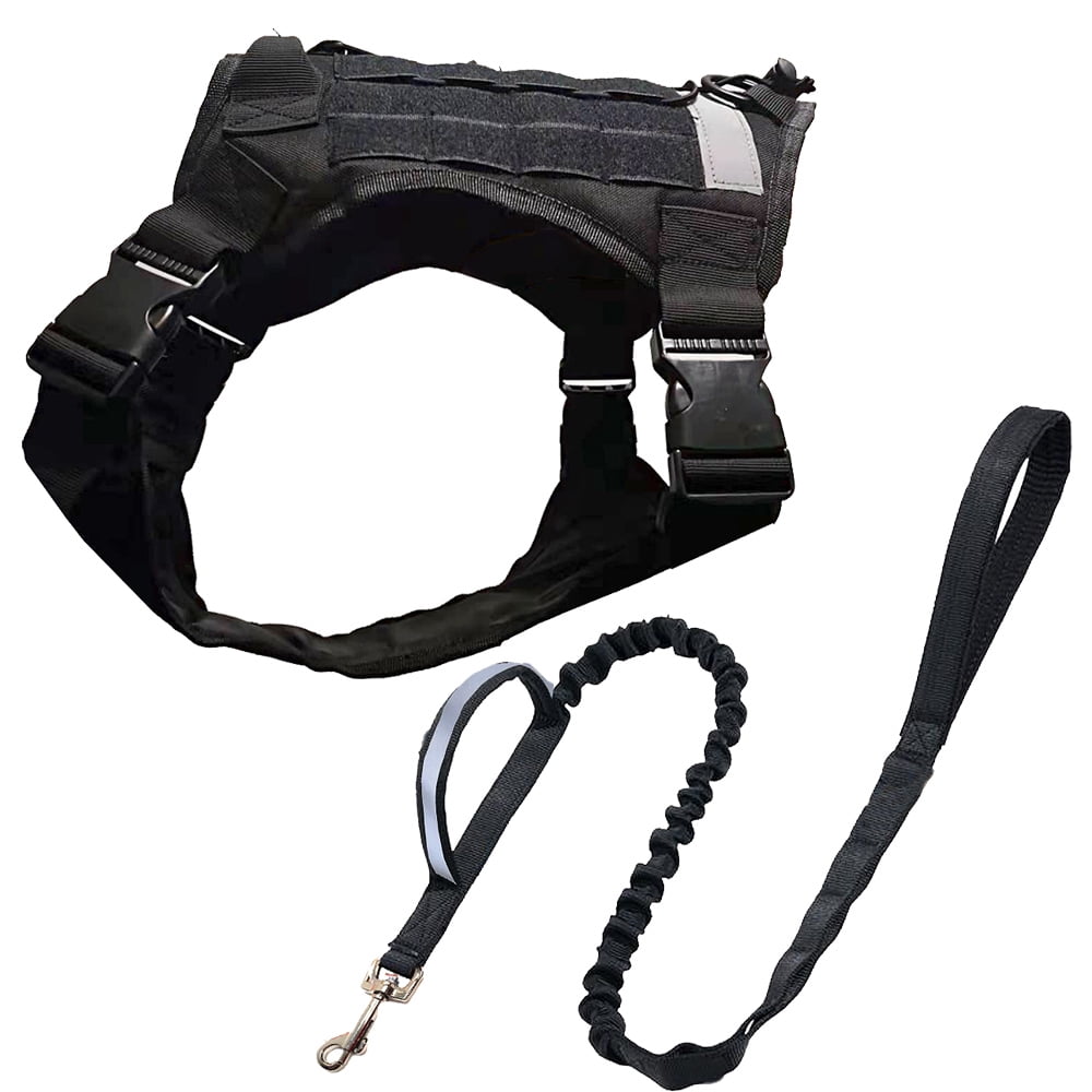 Dog Harness No Pull Pet Vest with Leash, Adjustable Soft Padded ...
