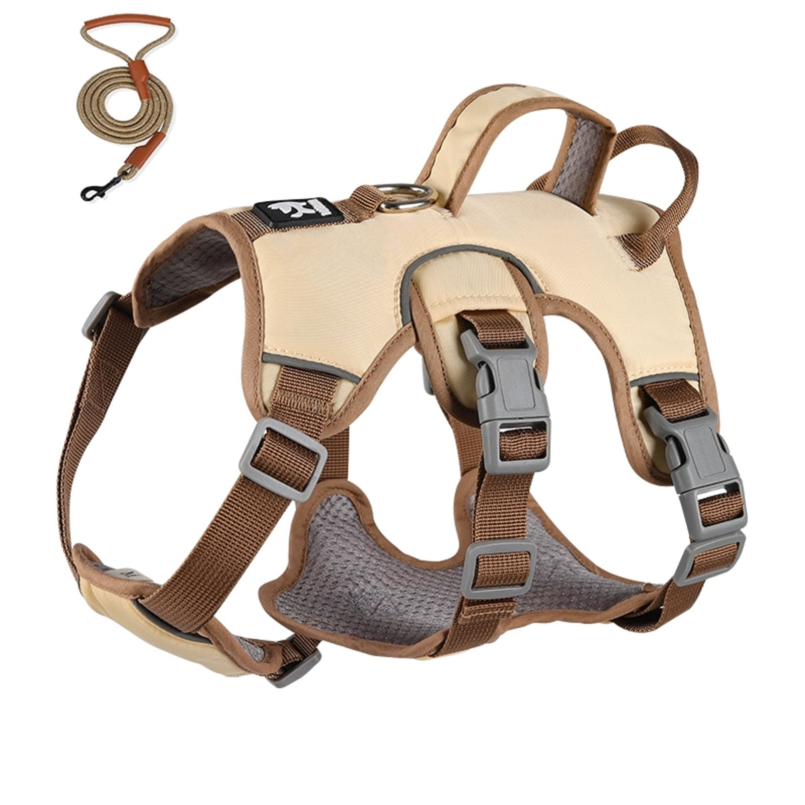 Dog Harness and Leash Combo,No Pull Escape Proof Reflective Vest ...
