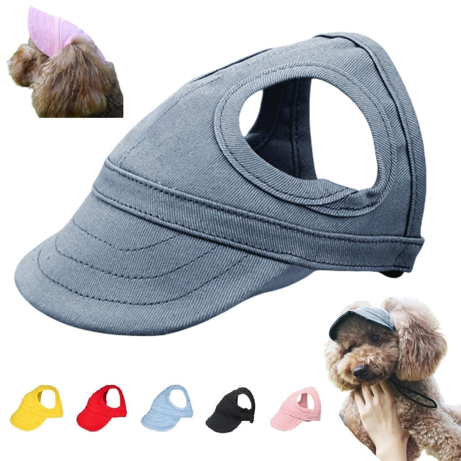 Dog Hat Canvas Dog Sun Hat Dog Baseball Cap, 2024 New Tie Dye Summer ...