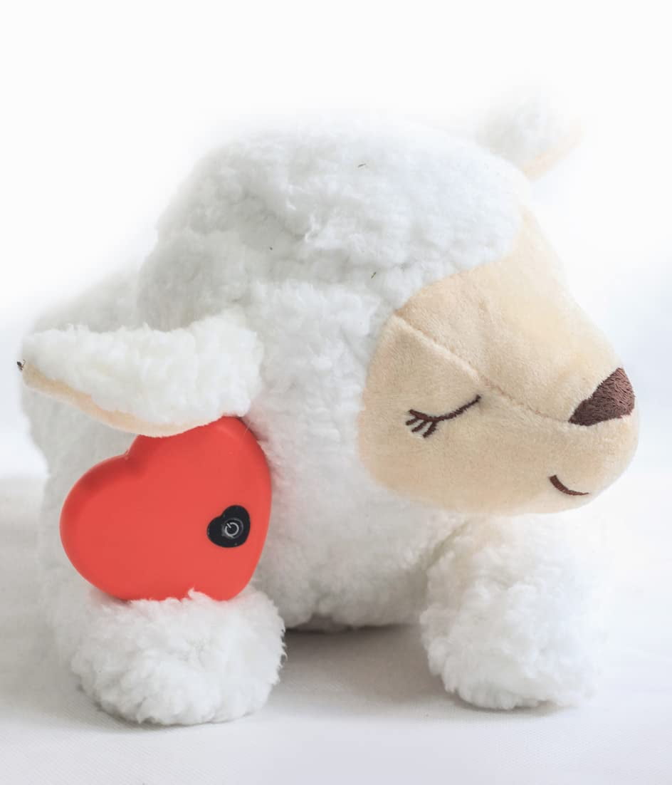 Dog Heartbeat Toy For Anxiety Relief, Dog Soft Plush Toy Pet Calming ...