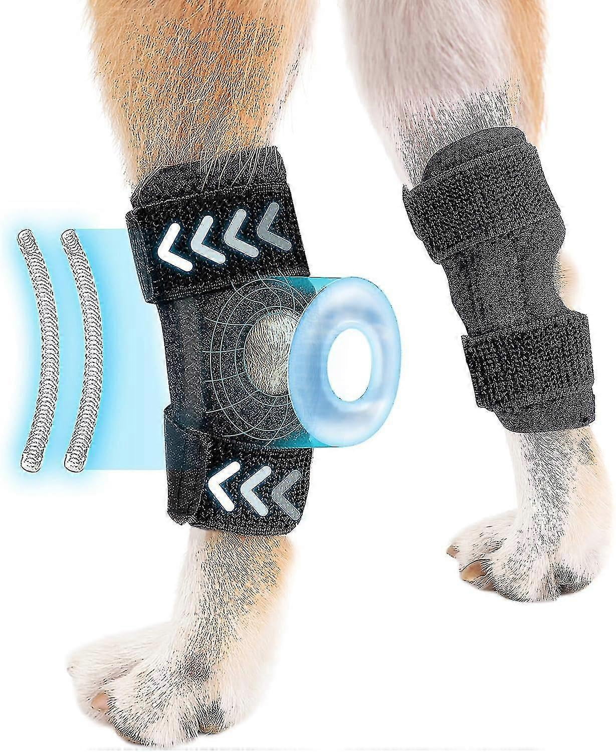 Dog Hind Leg Brace: Hock & Ankle Support for Torn ACL & CCL, Canine ...