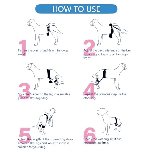 Dog Hip Brace for Hip Dysplasia,Luxating Patella,Hip Pain,Dog Hip ...