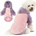 Dog Hooded Sweater, Dog Clothes for XXS XS Small Dogs Girl & Cats, Soft ...