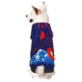 Dog Hoodie Sweatshirts Colorado Flag Art Pet Clothes Hoodies with Hat ...