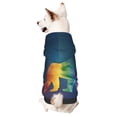 Dog Hoodies Sweatshirts Rainbow Pride Flag With Gay Bear Small Dogs ...