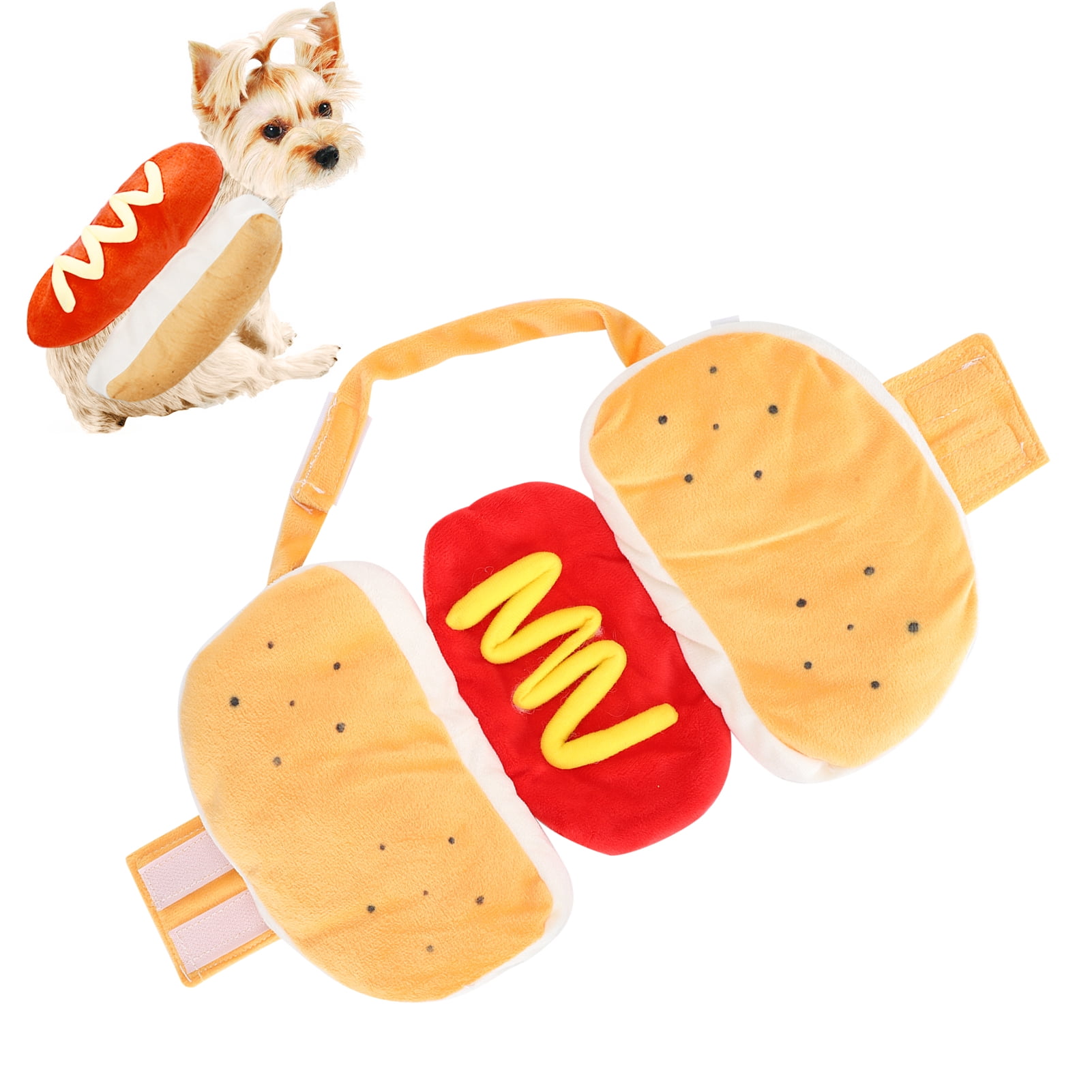 Hot Dog pet Dog Costume Costume, Warm Puppy Costume Costume Hamburger ...