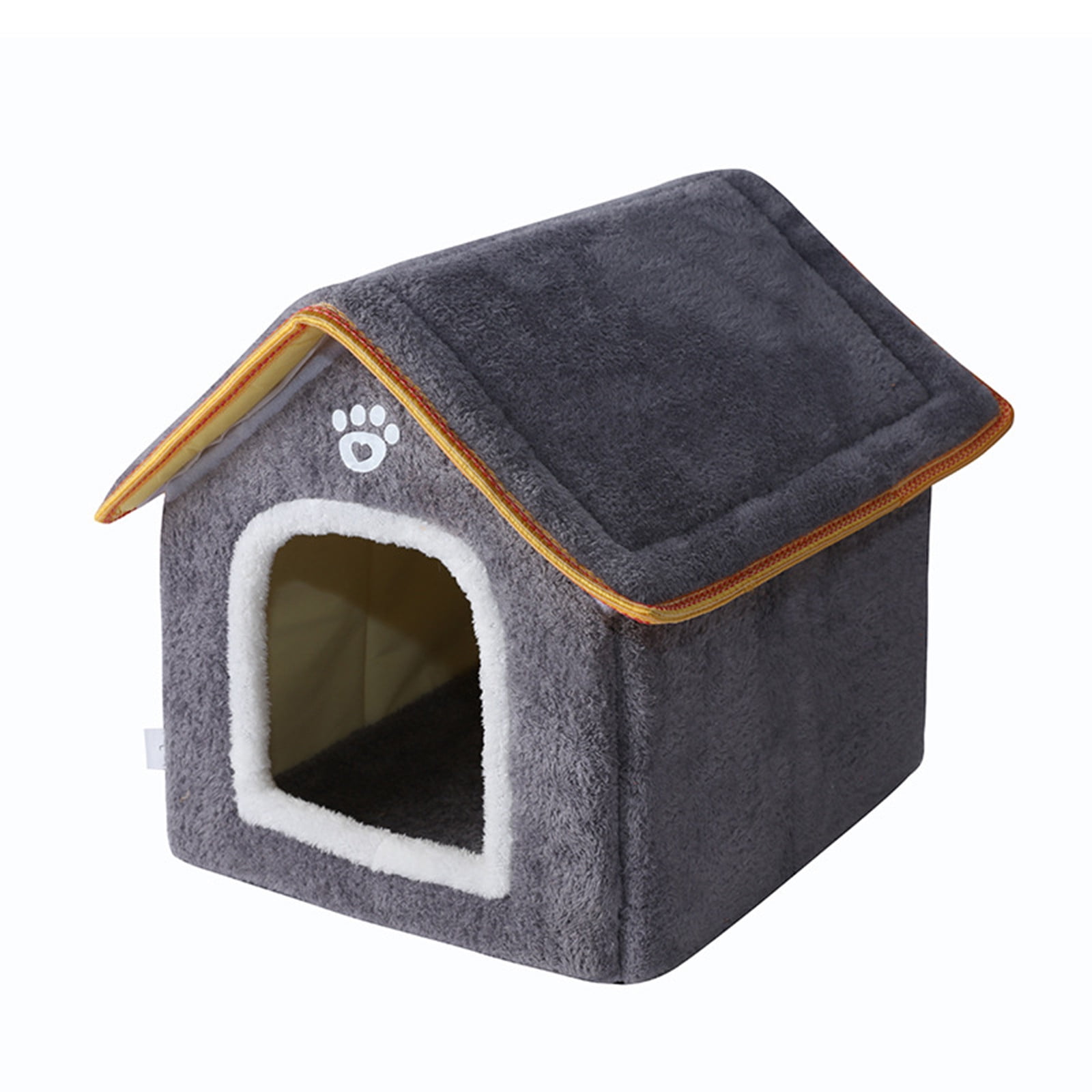 Dog House Indoor Cat House Dog Cat Bed Self Warming Washable Removable ...