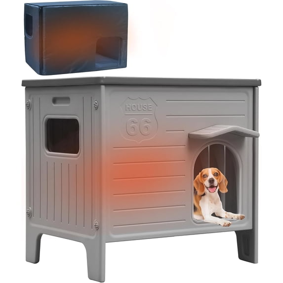 Dog House Outdoor Indoor for Small Medium Dogs Insulated Dog House with ...