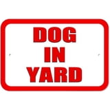 Dog In Yard Sign - Walmart.com