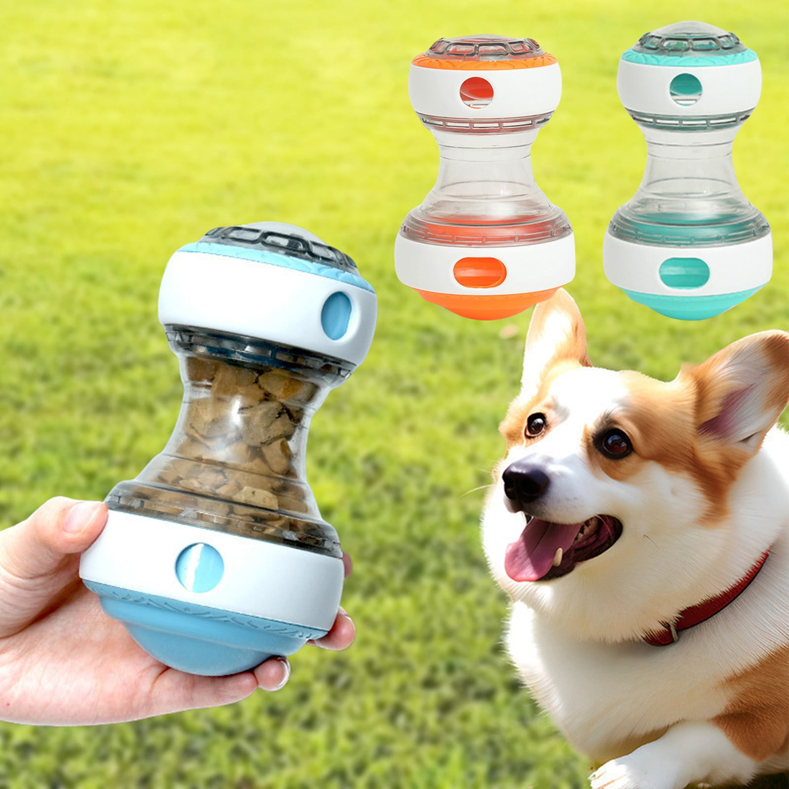 Dog Interactive Toys Indestructible Puppy Toy Adjustable Food ...