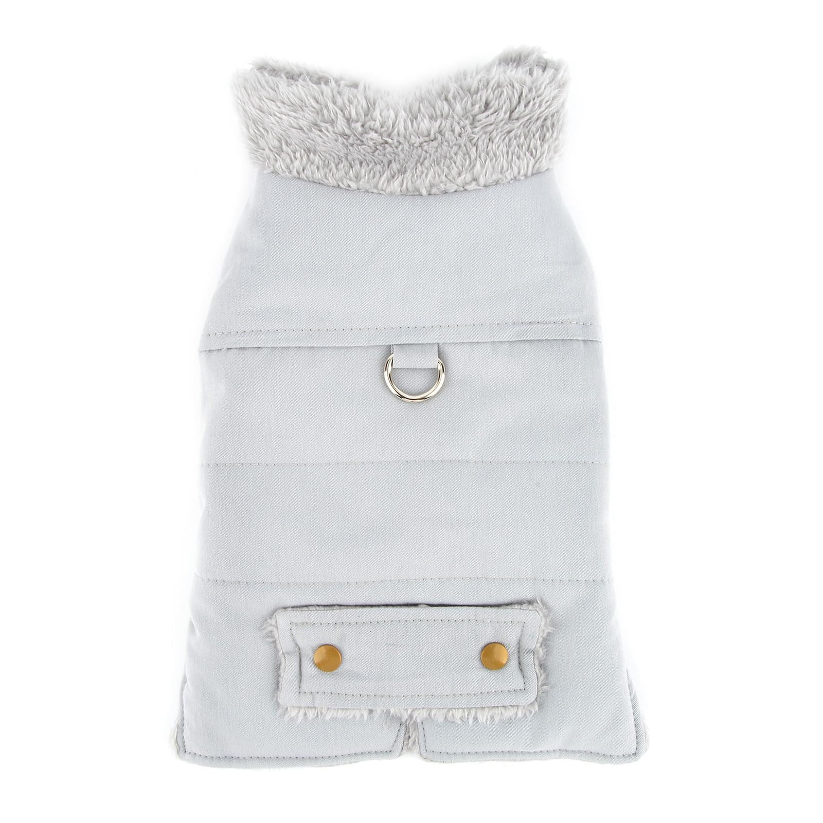 Dog Jacket Coats For Small Dogs Lined Puppy Winter Clothes With Leash ...