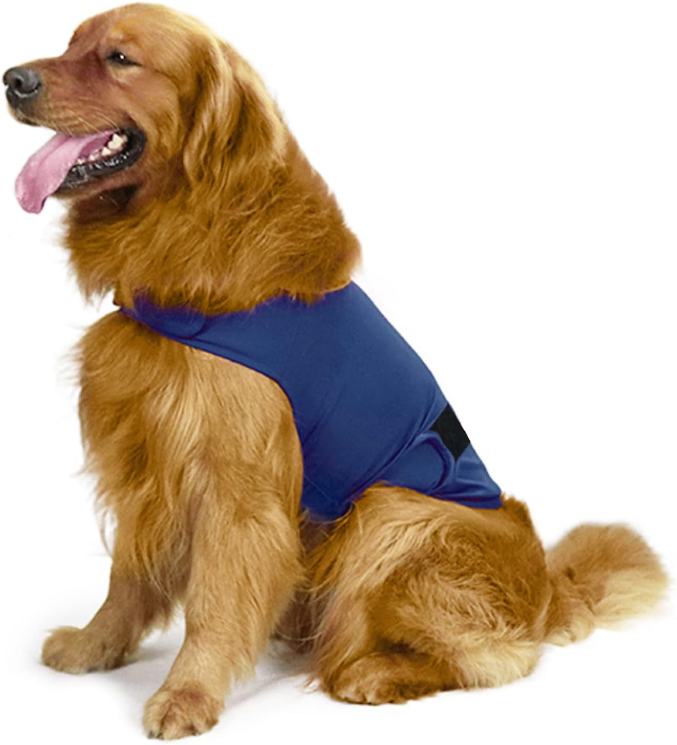 Dog Jacket, Skin-Friendly Dog Calming Vest - Dog Shirt for Thunder ...